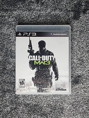 Call of Duty: Modern Warfare 3 PS3 Sony PlayStation 3 COD MW3 CIB ...