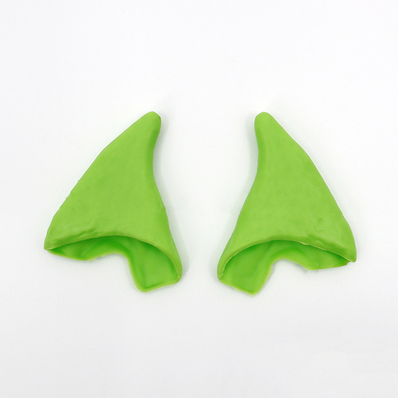 Rubber Elf Ears Devil Ear Accessories Soft Pointed Cosplay Set 3 Pairs ...