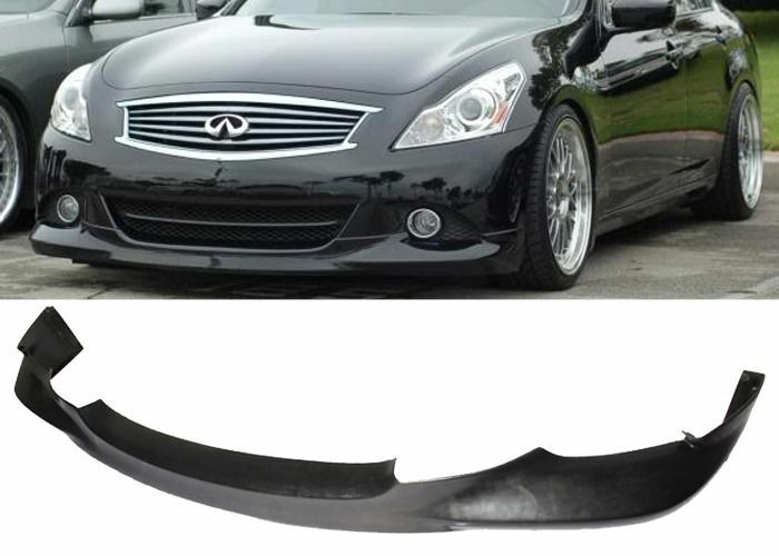 VIP Front Bumper Chin Lip Spoiler Aero Body kit For G25 11-12 / G37 10 ...