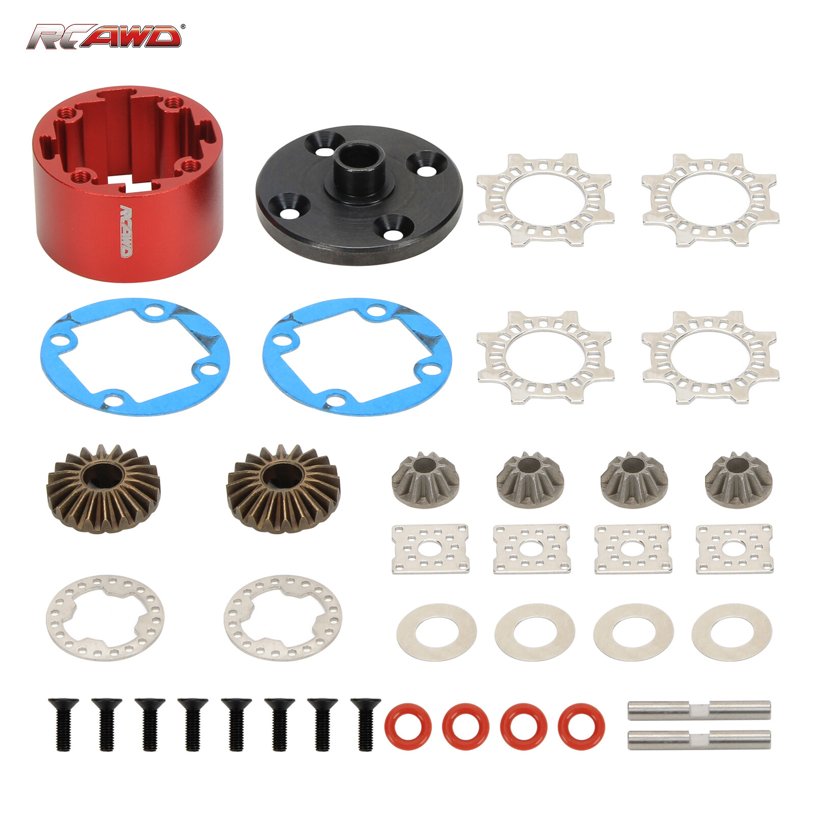 RCAWD Diff Differential Case Cover And Gears for Arrma Mojave Talion EXB Series | eBay