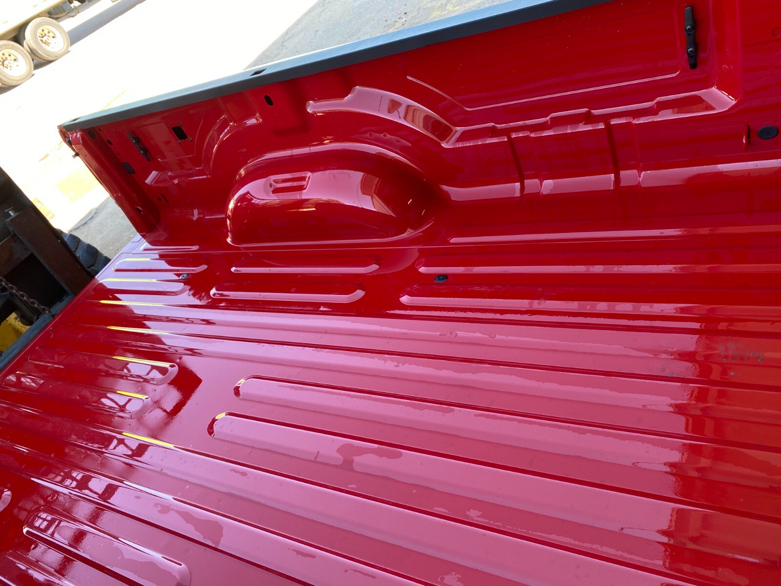 2019-22 DODGE RAM DUALLY TRUCK BED WITH TAILGATE FLAME RED (PR4) (NEW ...