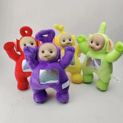 Lot of 4/Set 8-inch Teletubbies Plush Dolls Po Dipsy Laa Laa Tinky ...