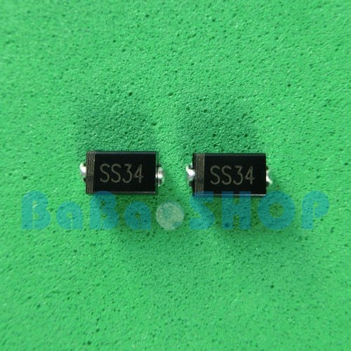 50pcs ~ 2000pcs TOSHIBA SS34 Schottky Barrier Diode SMA SMD 1N5822 DO ...