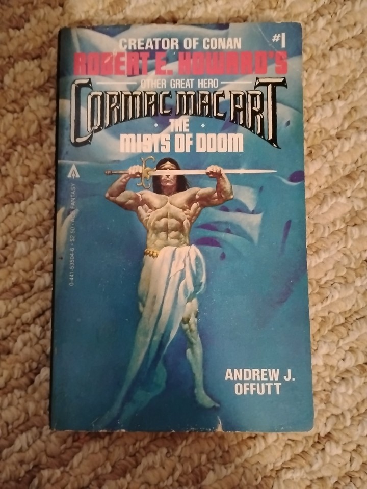 Lot Of 2 CORMAC MAC ART Robert E Howard Ace Fantasy Andrew Offutt 80's ...