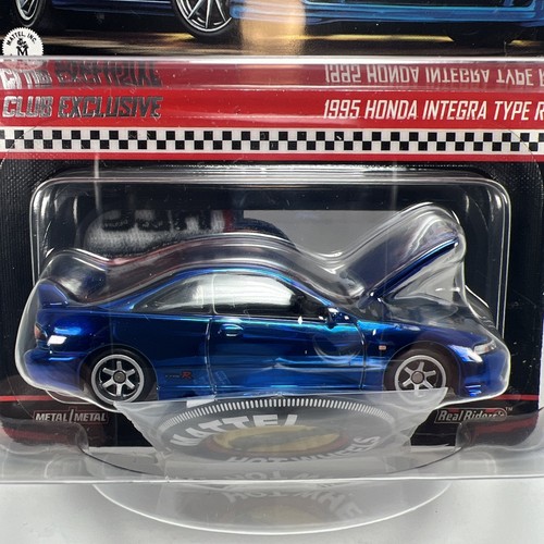 Hot Wheels 2025 RLC Membership Car 1995 Honda Integra Type R Blue NEW ...