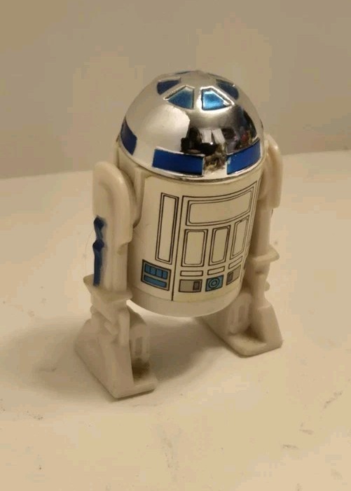 Vintage 1977 Kenner Star Wars 3.75" ANH R2-D2 Original Action Figure ...