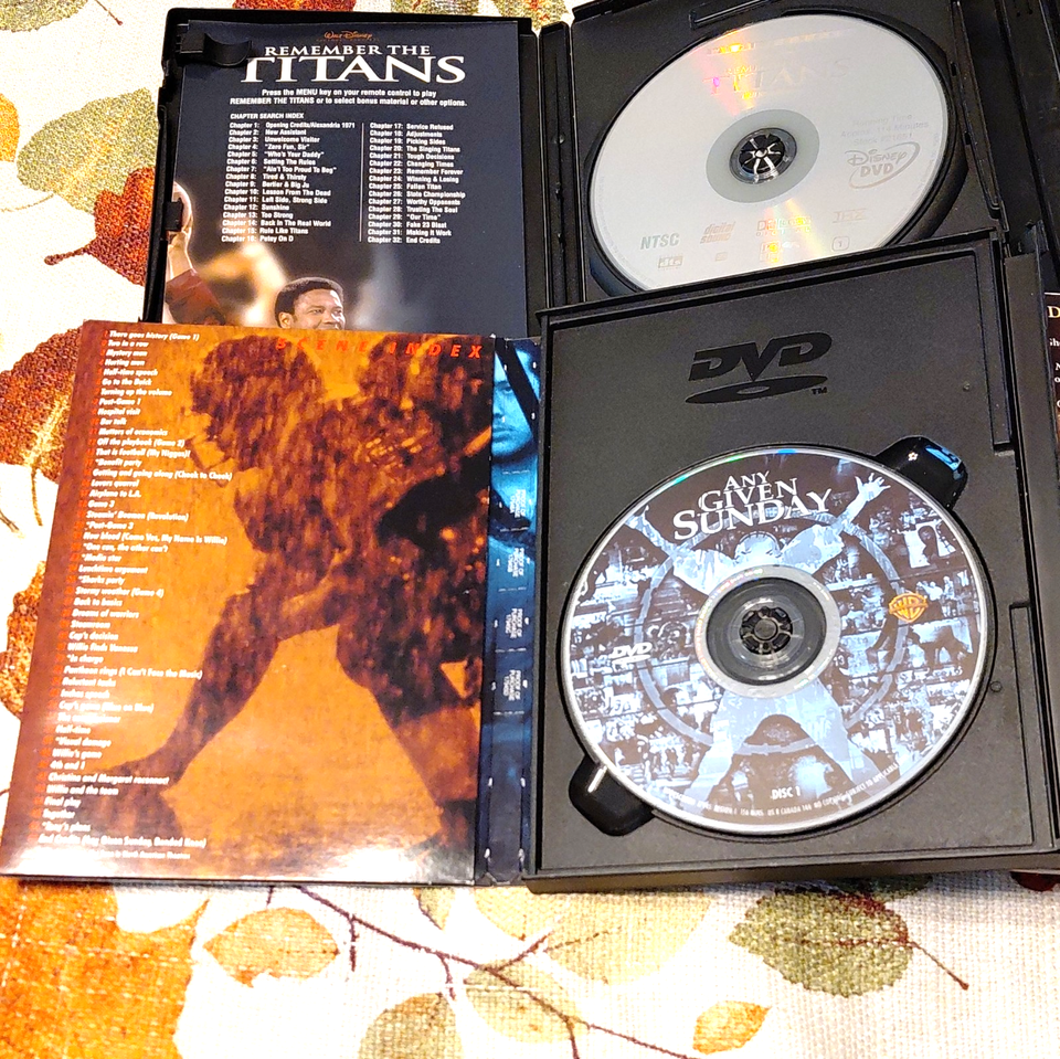 Lot of 4 Any Given Sunday Special Edition Director's Cut, The Blindside ...