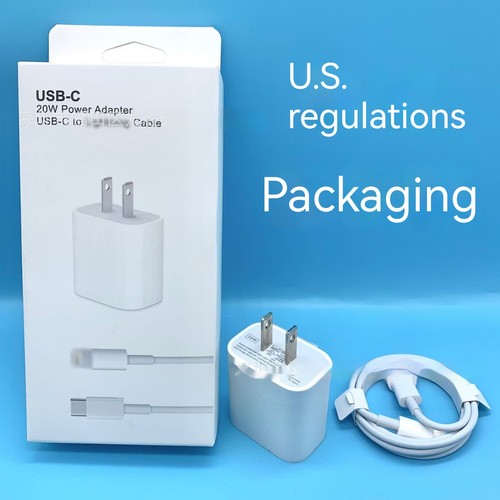 PD20w Charger 20W USB TYPE-C Charging Plug Data Cable | eBay
