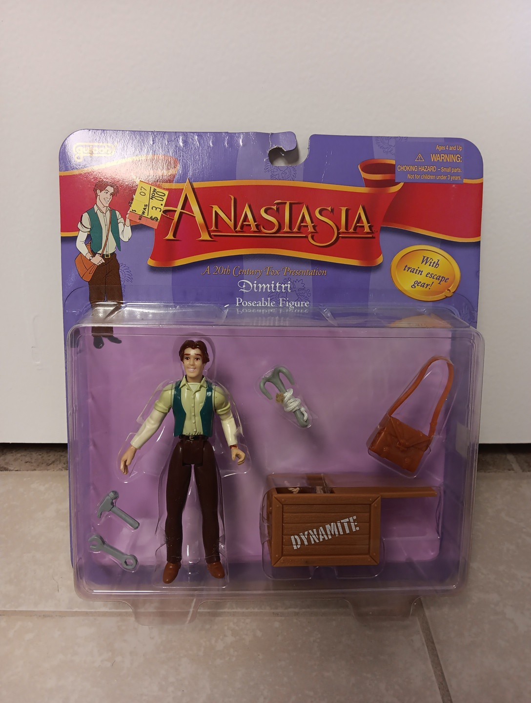 New Anastasia Dolls Poseable Figures Rasputin Dimitri Anya Pooka Galoob ...