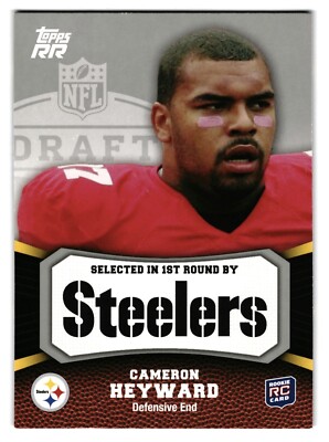 2011 Topps Rookie Rising Cameron Heyward Rookie Pittsburgh Steelers ...