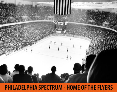 Philadelphia Spectrum - Flyers Home of the Flyers, 8x10 B&W Photo | eBay