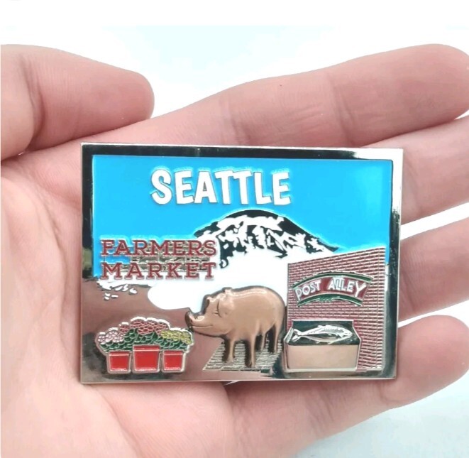 Lot of 50* Seattle Fridge Magnets Seattle Market Individually Wrapped ...