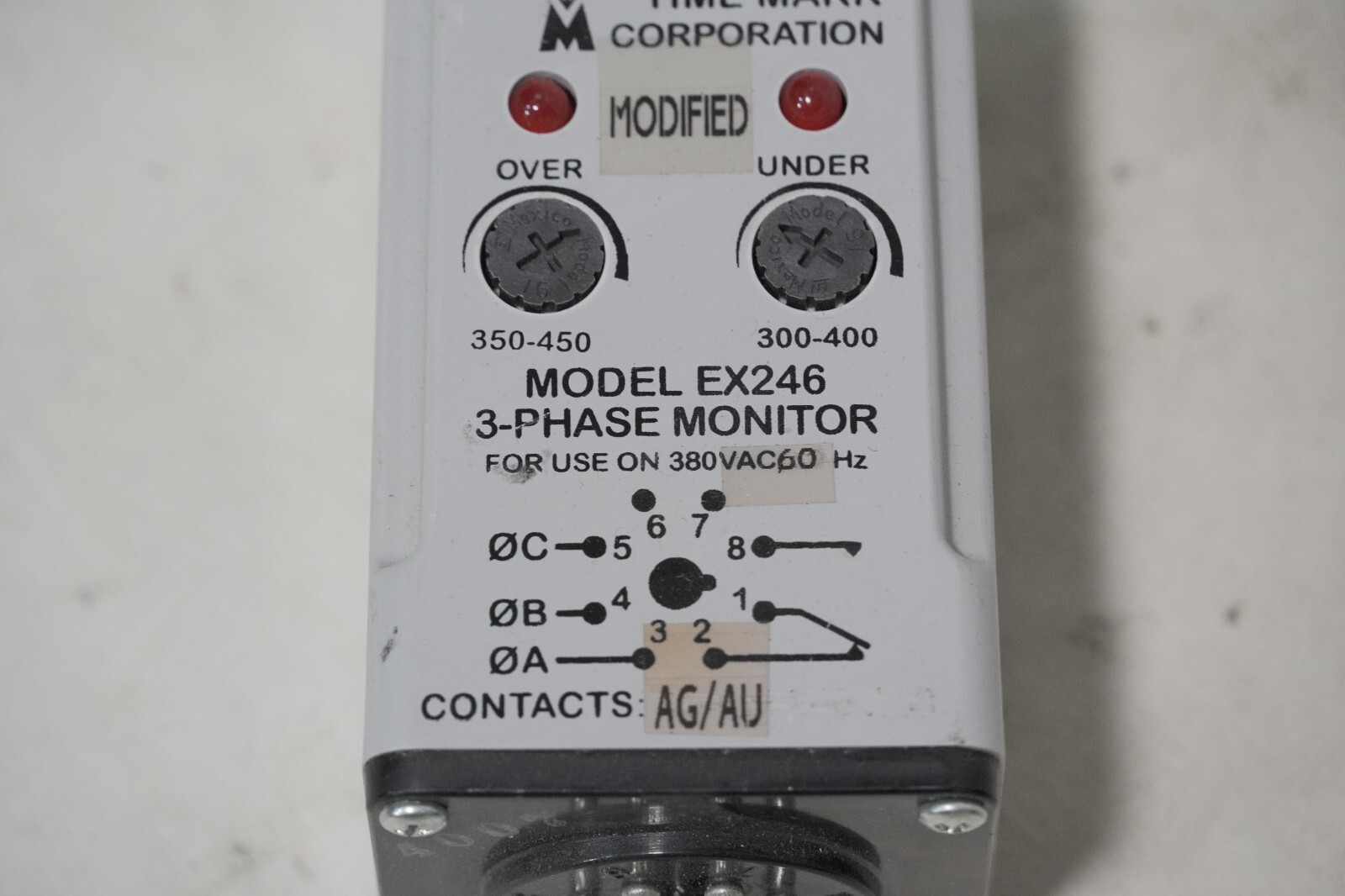 Time Mark Model EX246 3-Phase Monitor | eBay