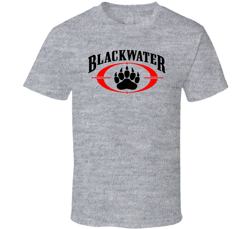 Blackwater DDM Sniper Private Security Contractor logo T-Shirt tee Free ...