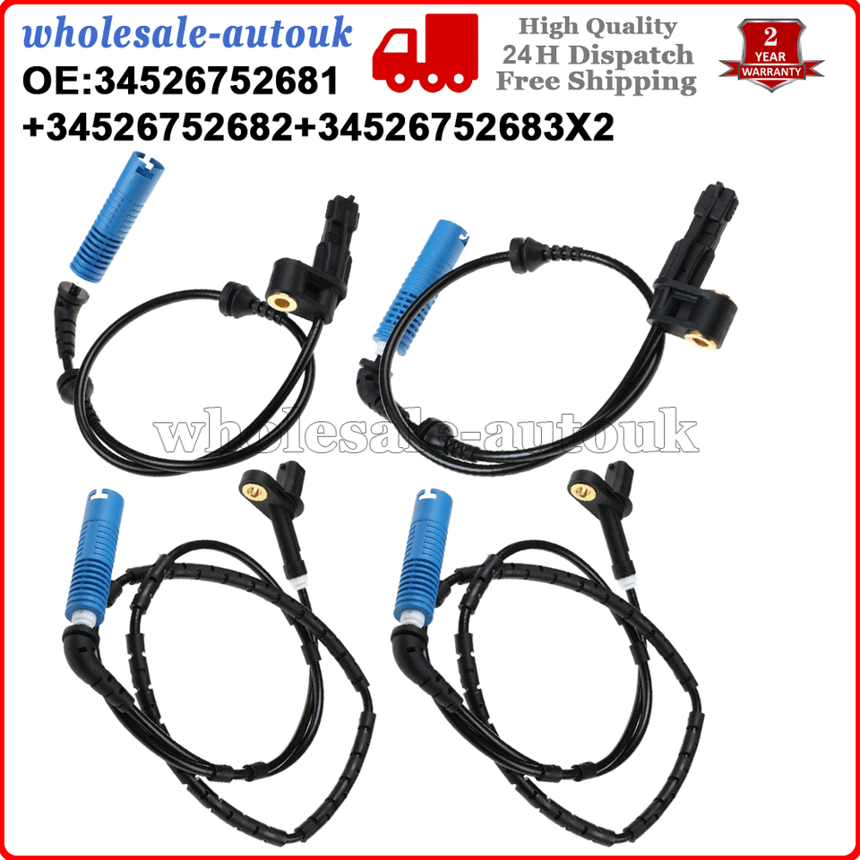 4X ABS Wheel Speed Sensor Front Rear For Bmw 3 Series E46 Z4 E86 E85 ...
