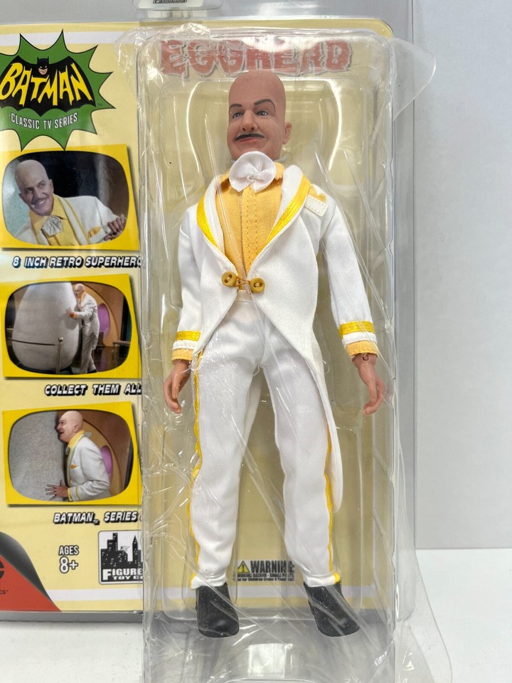 Figures Toy Co. & DC Classic Batman '66 Egghead-Vincent Price 8" Mego ...