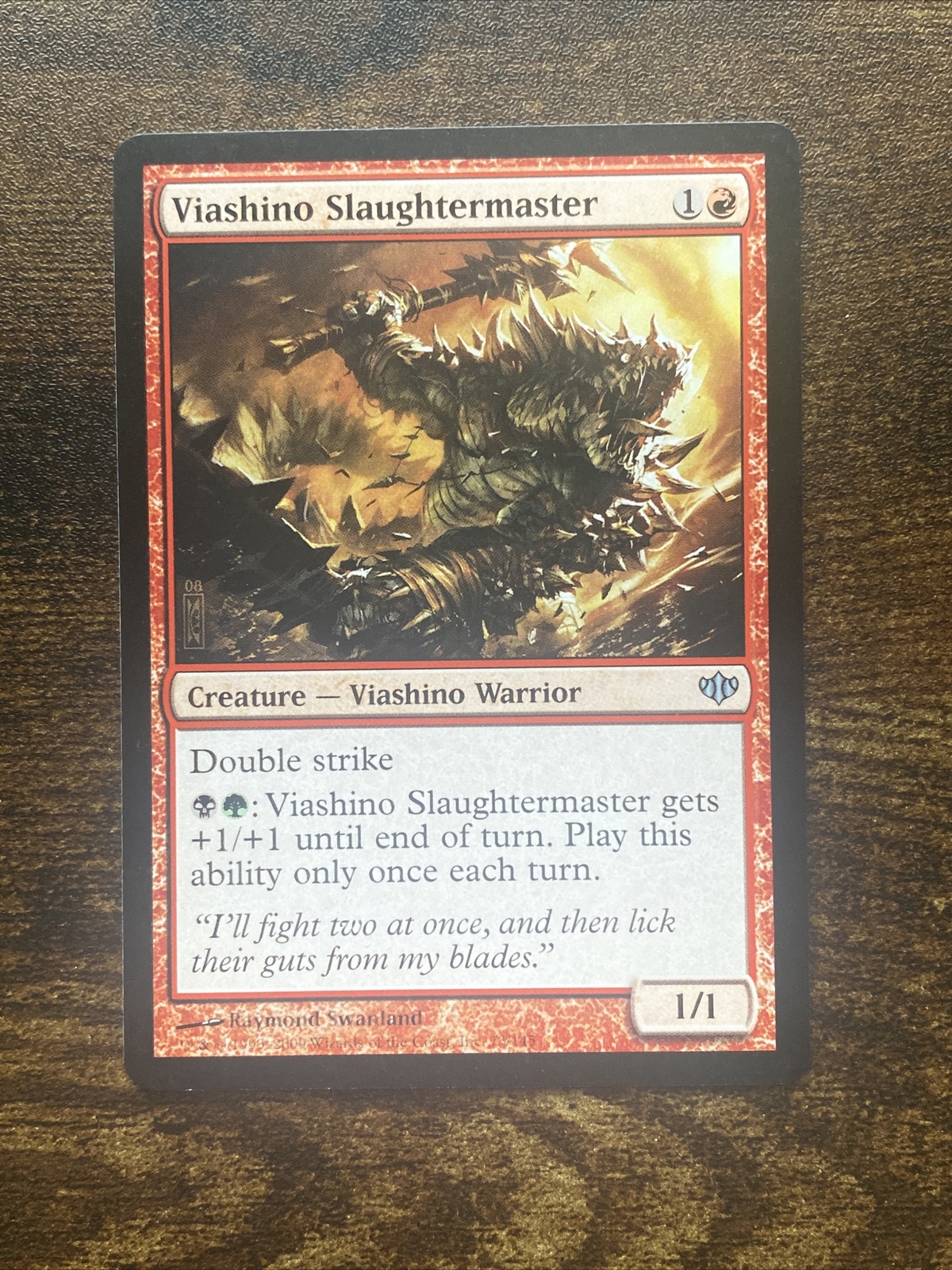 Viashino Slaughtermaster (73) Conflux MTG Magic The Gathering D11027 ...