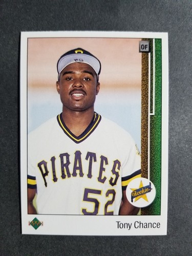 1989 Upper Deck rookie TONY CHANCE card # 3 [C11] | eBay