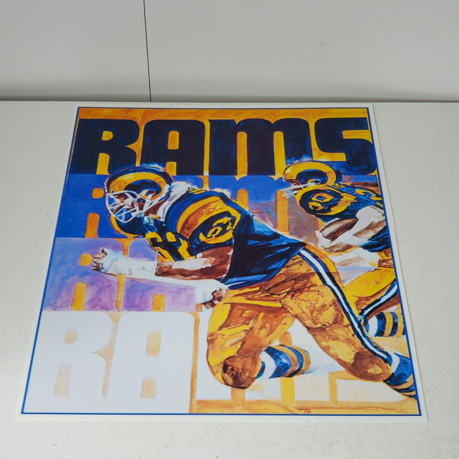 VTG NFL Vintage Los Angeles Rams REPRINT Color 8 X 10 Photo Picture | eBay