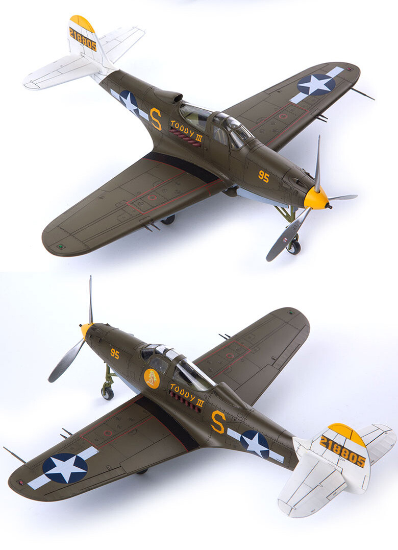 1/48 USAAF P-39N/K Pacific Theatre #12333 ACADEMY HOBBY MODEL KITS | eBay