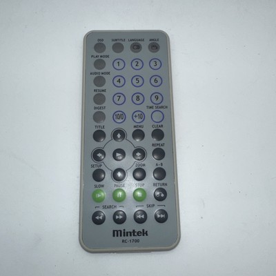 Mintek RC-1700 DCD Player Remote Control (MDP-1760, 1815, 1825) | eBay