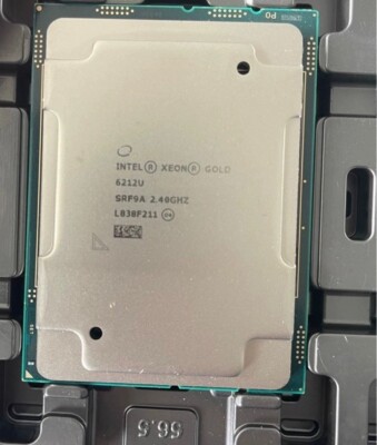 Intel Xeon Gold 6212U QS CPU 2.40GHz 165W LGA 3647 24-Core Server ...