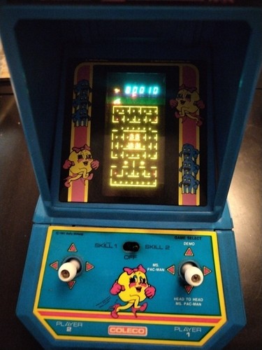 Vintage Coleco 1981 Bally Midway MS. PAC-MAN Tabletop Arcade Game ...