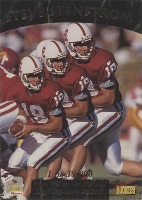 1995 Signature Rookies Auto-Phonex - Steve Stenstrom #28 /19000 (RC ...