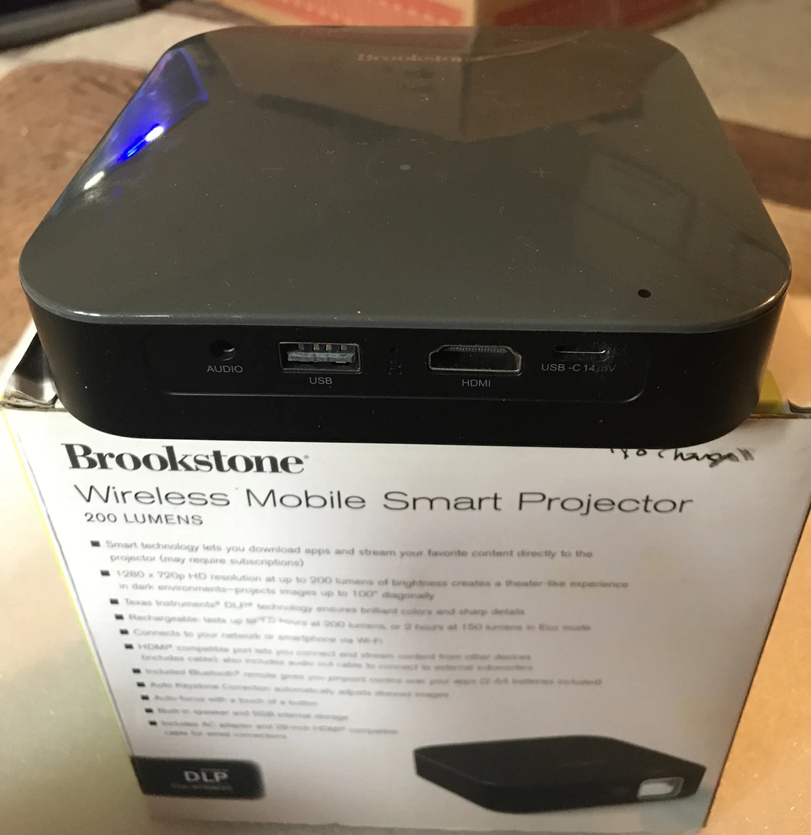 Brookstone Cell Phone Projector