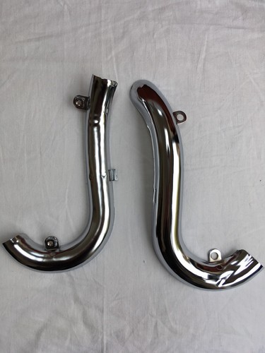 Genuine Honda ST70 ST50 CT70 Dax Upswept Exhaust Shields Monkey Bike ...