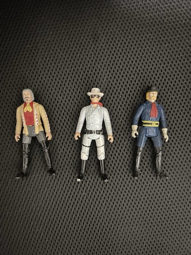 Three Of The Legend Of The Lone Ranger Action Figures | eBay