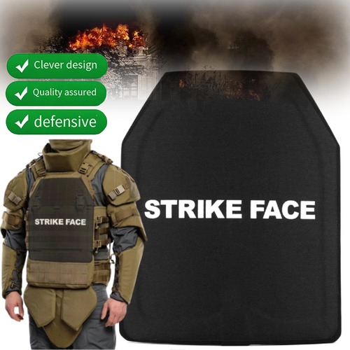 10" x 12" Tactical Body Armor Plates Bullet-Proof Lightweight Level 3A ...