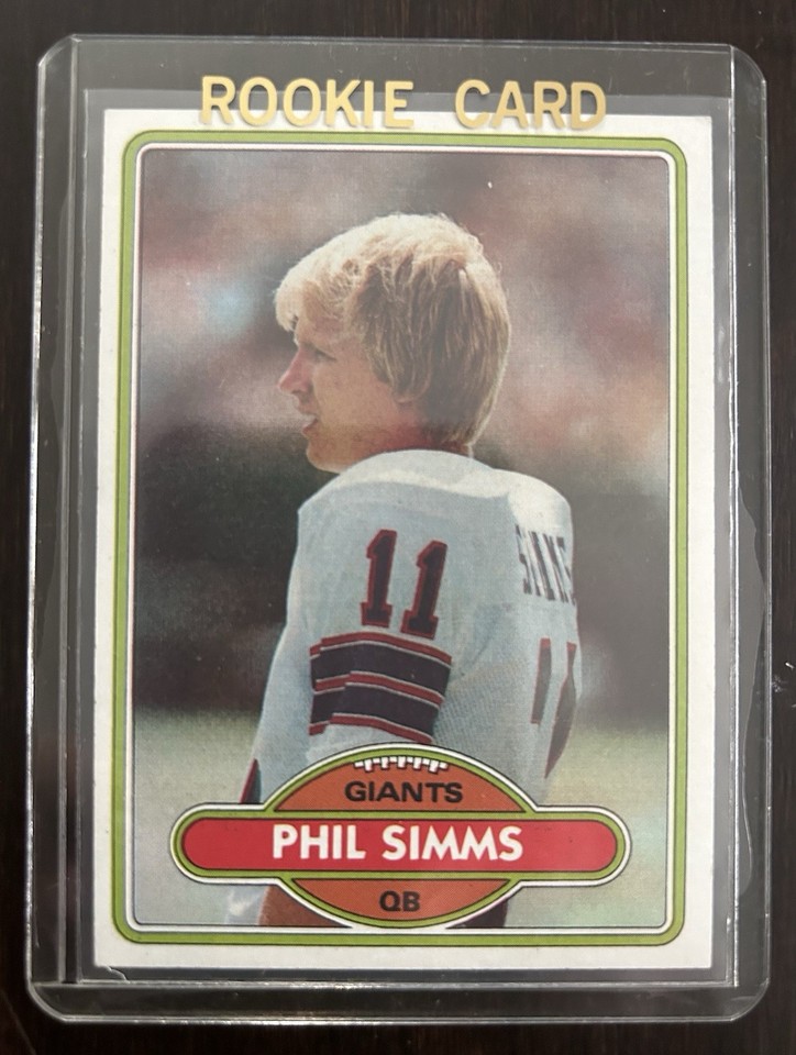 Vintage 1980 Topps Football Lot 87 Cards - Phil Simms RC | eBay