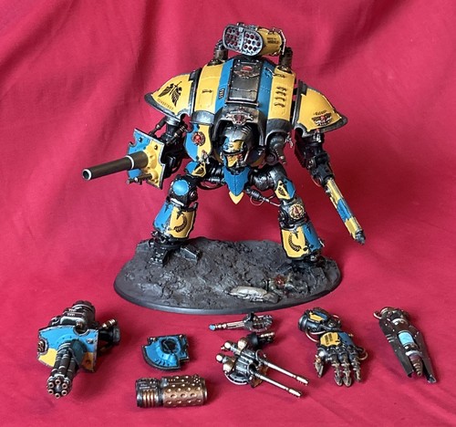 Imperial Knight Walker Very Well Painted With Variations Warhammer 40k ...