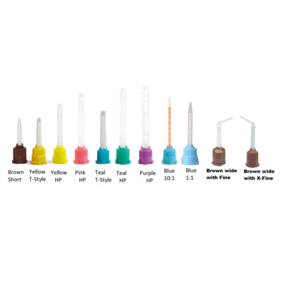 50Pcs Dental Intraoral Mixing Tips for Impression Material/ Crown ...