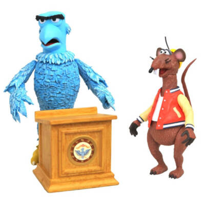 Muppets Sam & Rizzo Deluxe Collectible Stylized 7inches Scale Action ...