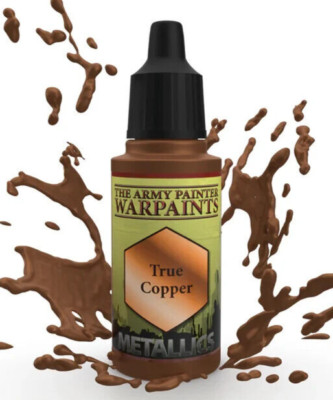The Army Painter WP1467 Acrylic Metallic Warpaint True Copper 18ml ...