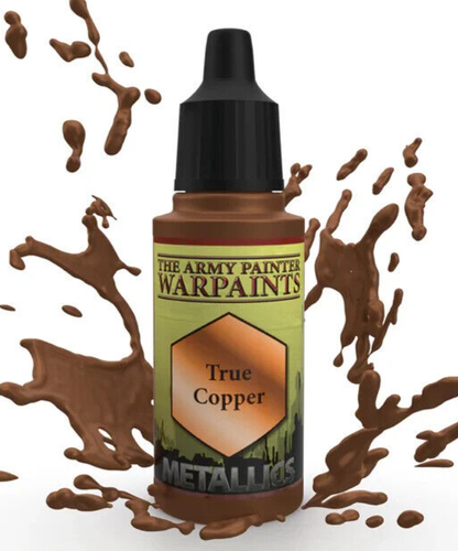 The Army Painter WP1467 Acrylic Metallic Warpaint True Copper 18ml ...