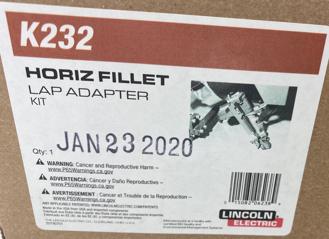 Lincoln Electric K232 Horizontal Fillet and Lap Adapter Kit for sale ...