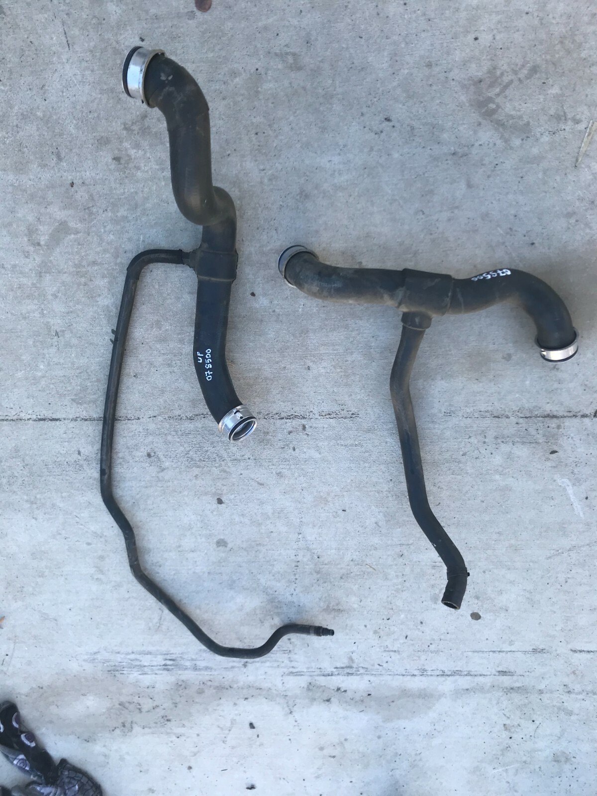 2007 MERCEDES S550 RADIATOR COOLANT UPPER & LOWER HOSE PIPE LINE OEM | eBay