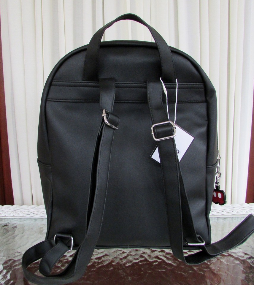 Disney Primark Mickey Mouse Backpack Black School Travel Bag NWT | eBay