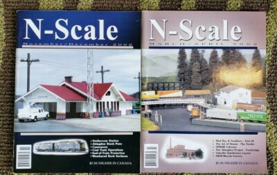 N-Scale Magazine Lot of 2 issues 2002 VG+ | eBay