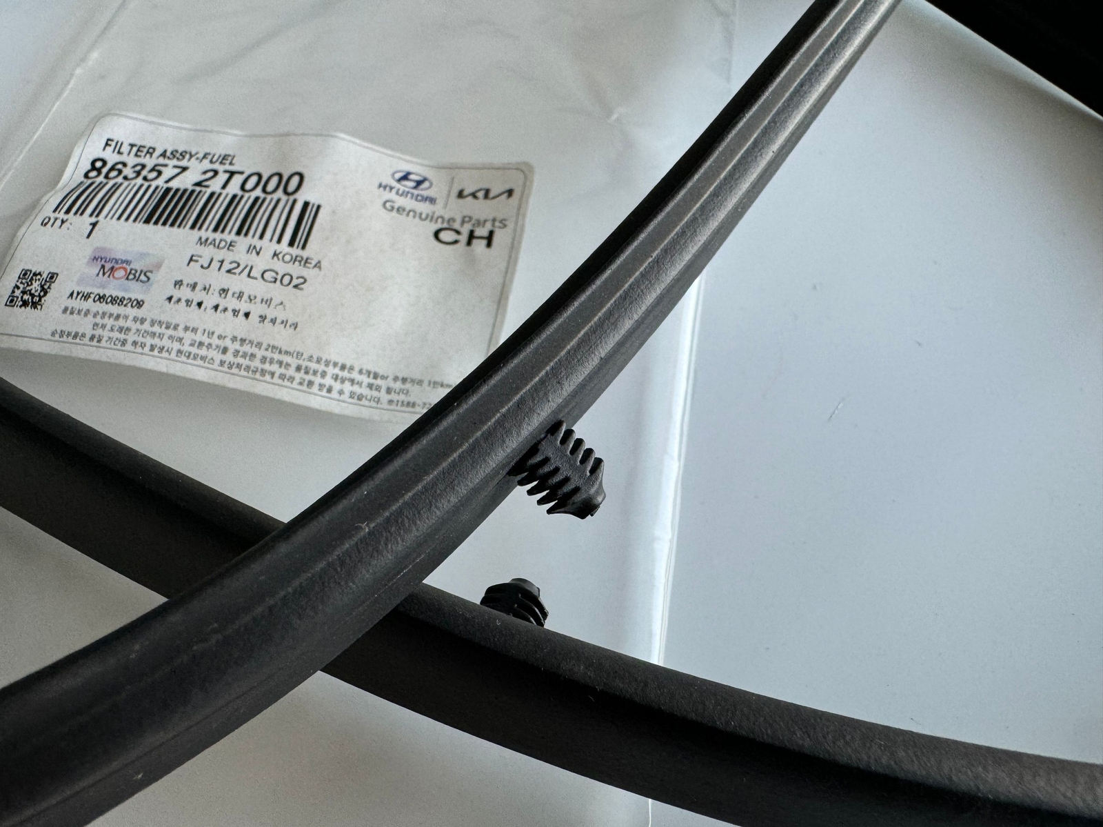 Front Bumper Trim Hood Sealing Strip 86357-2T000 Fit For Kia Optima ...