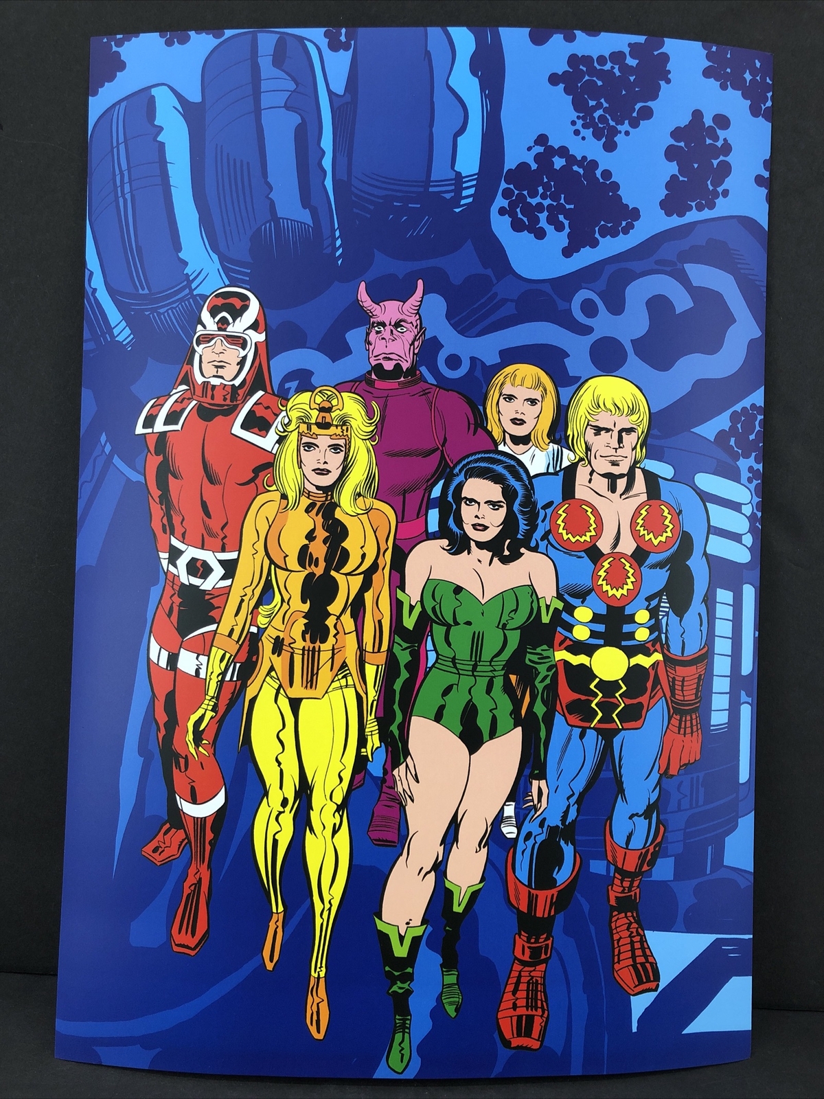 Eternals Monster Size HC COVER- Marvel Comics Poster/Print 11x16 Jack ...