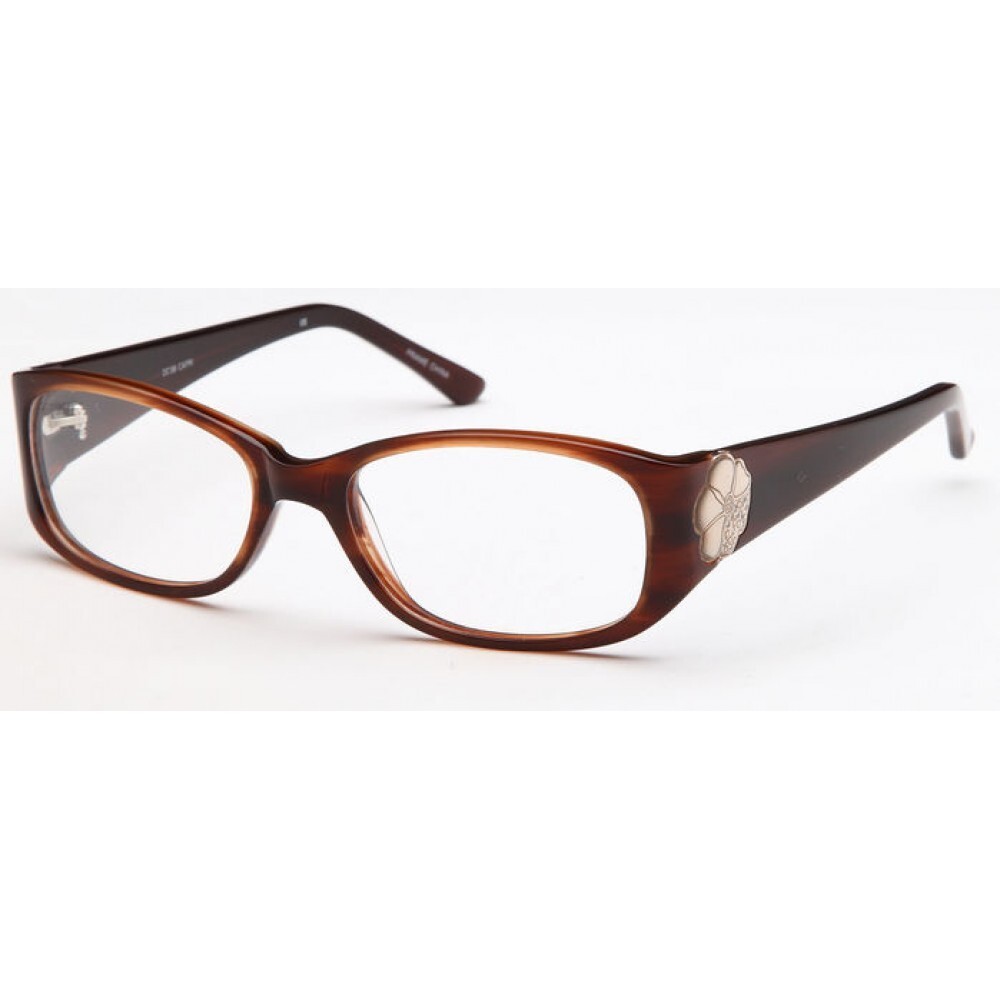 DICAPRIO BY CAPRI OPTICS DC 99 WOMAN'S EYEGLASSES FRAME BROWN 53-18-135 ...