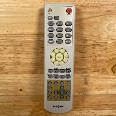 Insignia Gray Wireless Handheld Replacement TV/DVD Player Remote ...