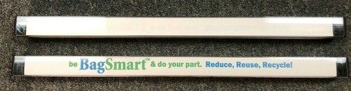 Checkout Lane Dividers Clear Plastic w /Removeable Inserts- 16" L x 1 ...