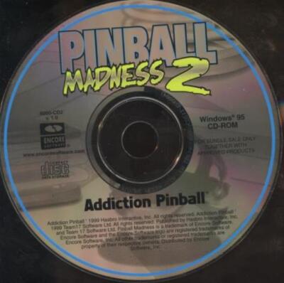 Addiction Pinball Soundtrack MUSIC AUDIO CD video game songs tracks ...