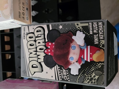 USA POP MART Dimoo World x Disney Series Blind Box Vinyl Plush Keychain ...
