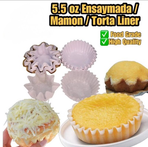 Ensaymada and Mamon Liners 5.5” (100 pcs) | eBay